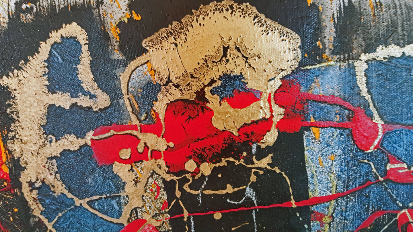 Staneks Welten | Action Paintings Aktionskunst